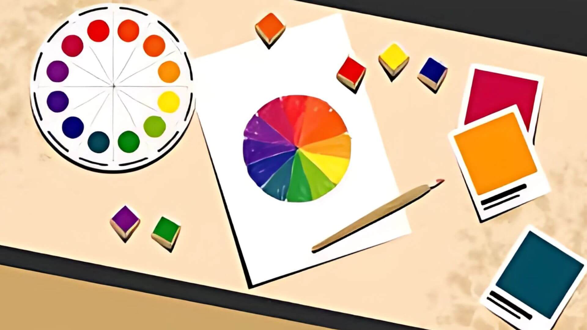 Guia completo de teoria das cores : rodas de cores e esquemas - Mercado ...